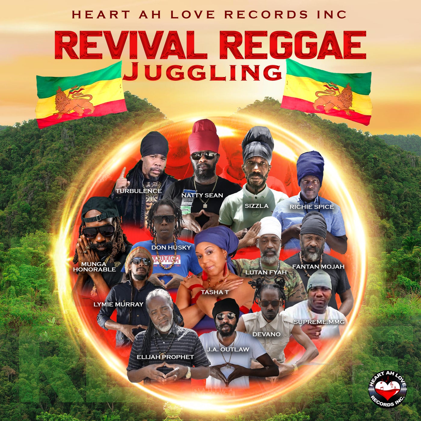 Revival Reggae Juggling by Sizzla, Natty Sean, Fantan Mojah, Munga ...