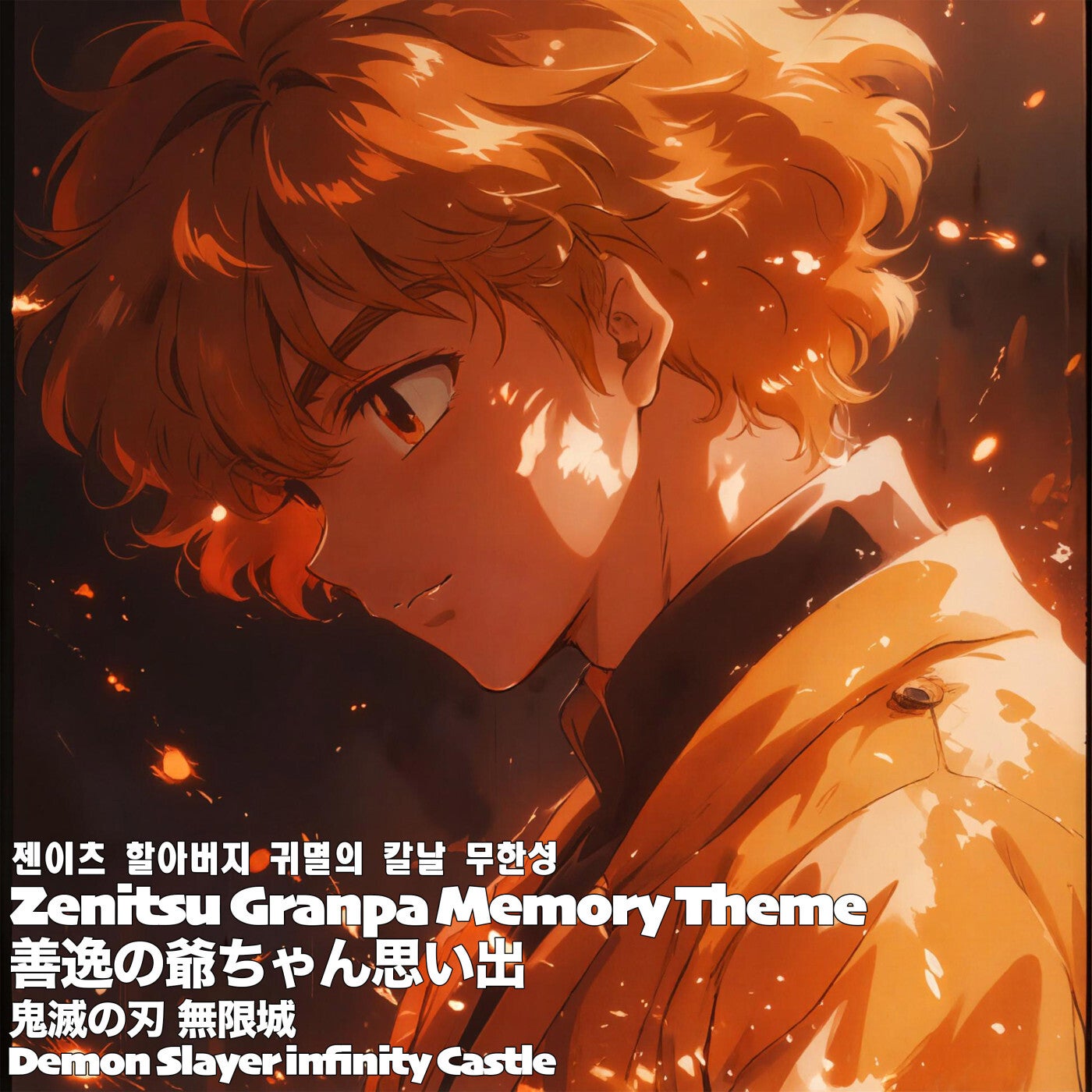 善逸の爺ちゃん思い出 鬼滅の刃 無限城 Zenitsu Grandpa Memory Theme Demon Slayer Infinity ...