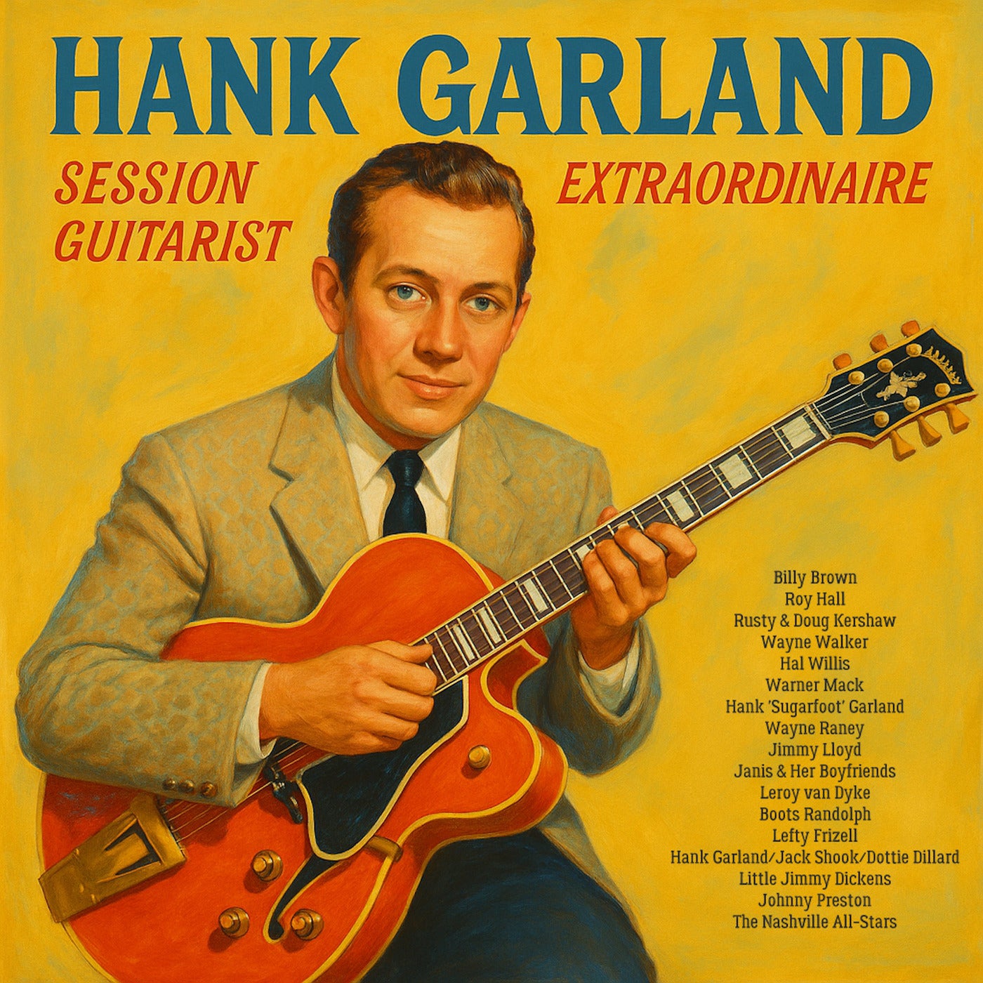 Hank Garland; Session Guitarist Extraodinaire by Billy Brown, Roy Hall ...