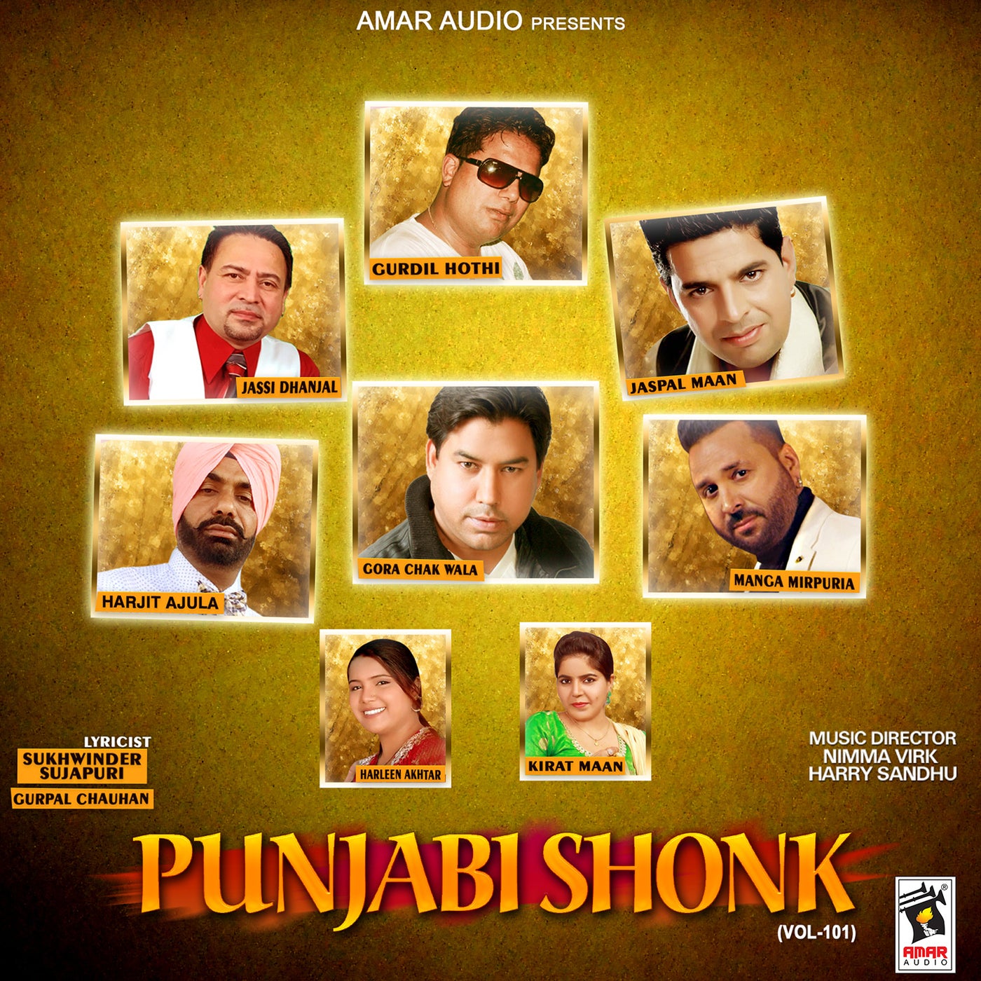 Punjabi Shonk (Vol-101) by Gora Chak Wala, Jaspal Maan, Kirat Maan ...