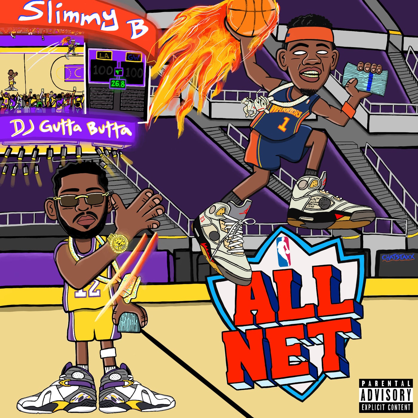 All Net by Icewear Vezzo, Slimmy B, DJ Gutta Butta, BtherGangVonnie ...