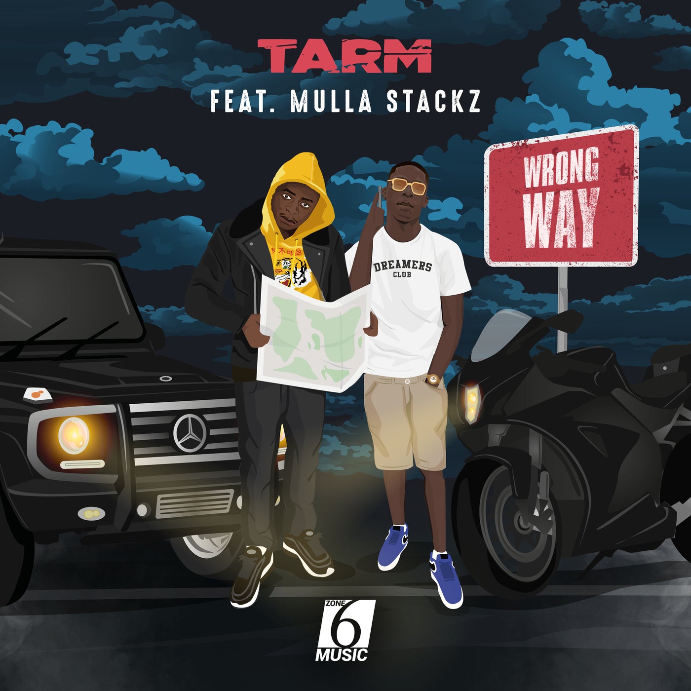 Wrong Way (feat. Mulla Stackz) by Tarm and Mulla Stackz on Beatsource