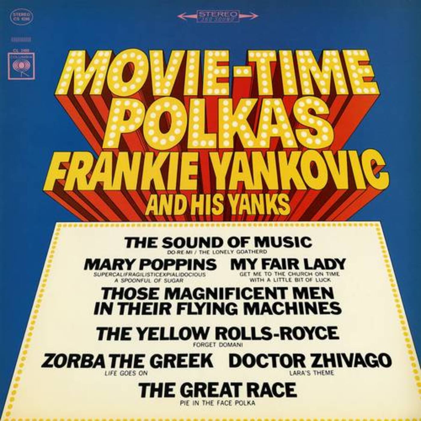 Movie-Time Polkas by Frankie Yankovic and His Yanks on Beatsource