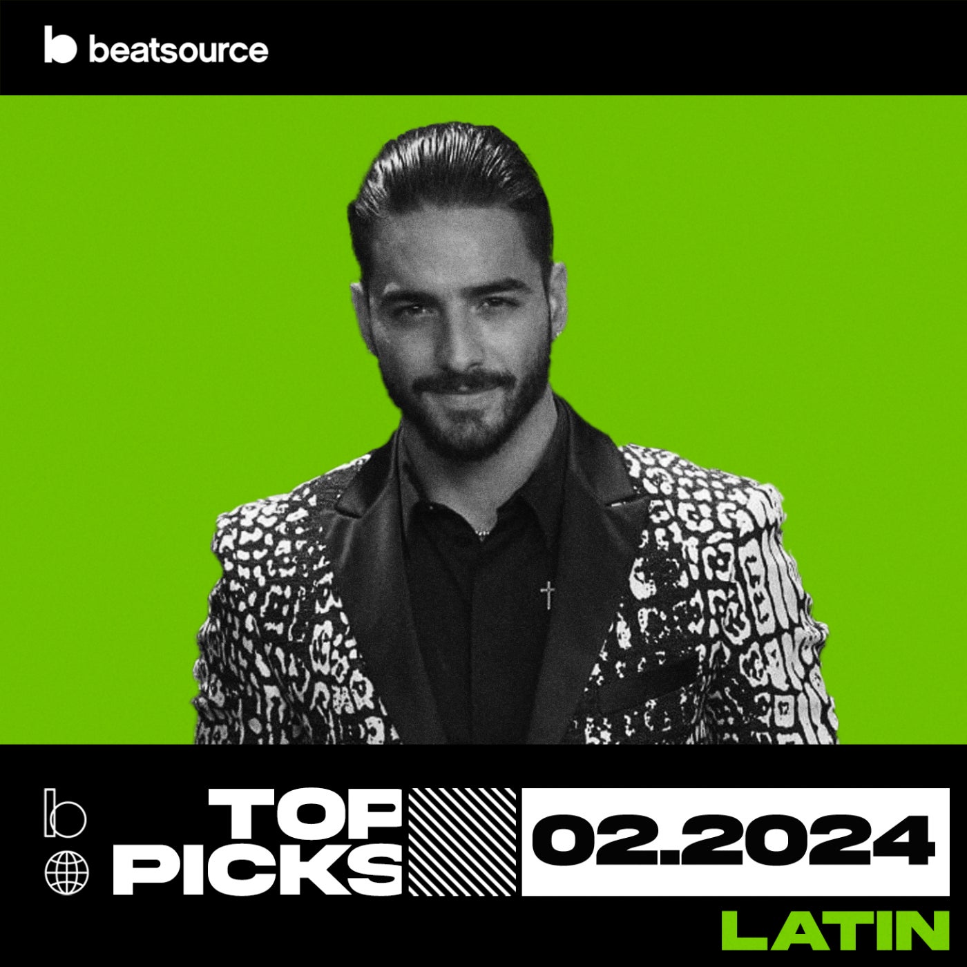 Latin Top Picks February 2024 Playlist for DJs on Beatsource