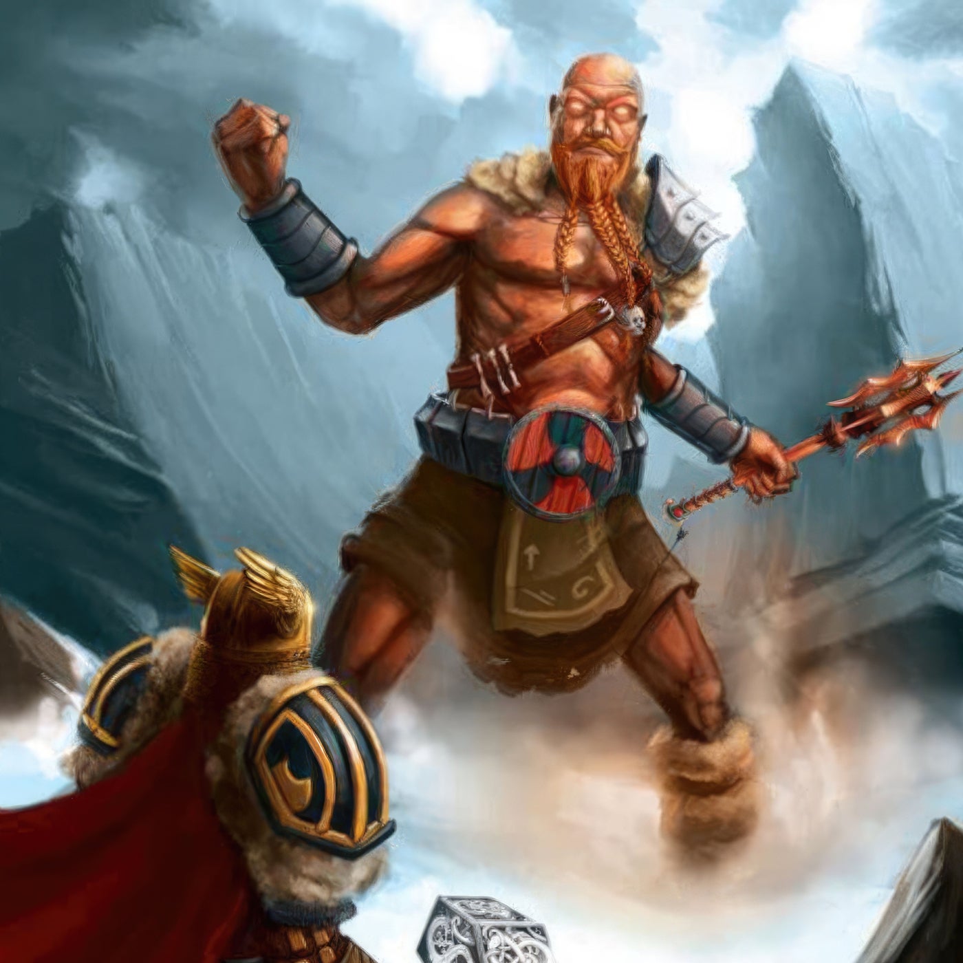 İskandinav Mitolojisi | Thor ve Hrungnir'in Düellosu by Shockvoice on ...