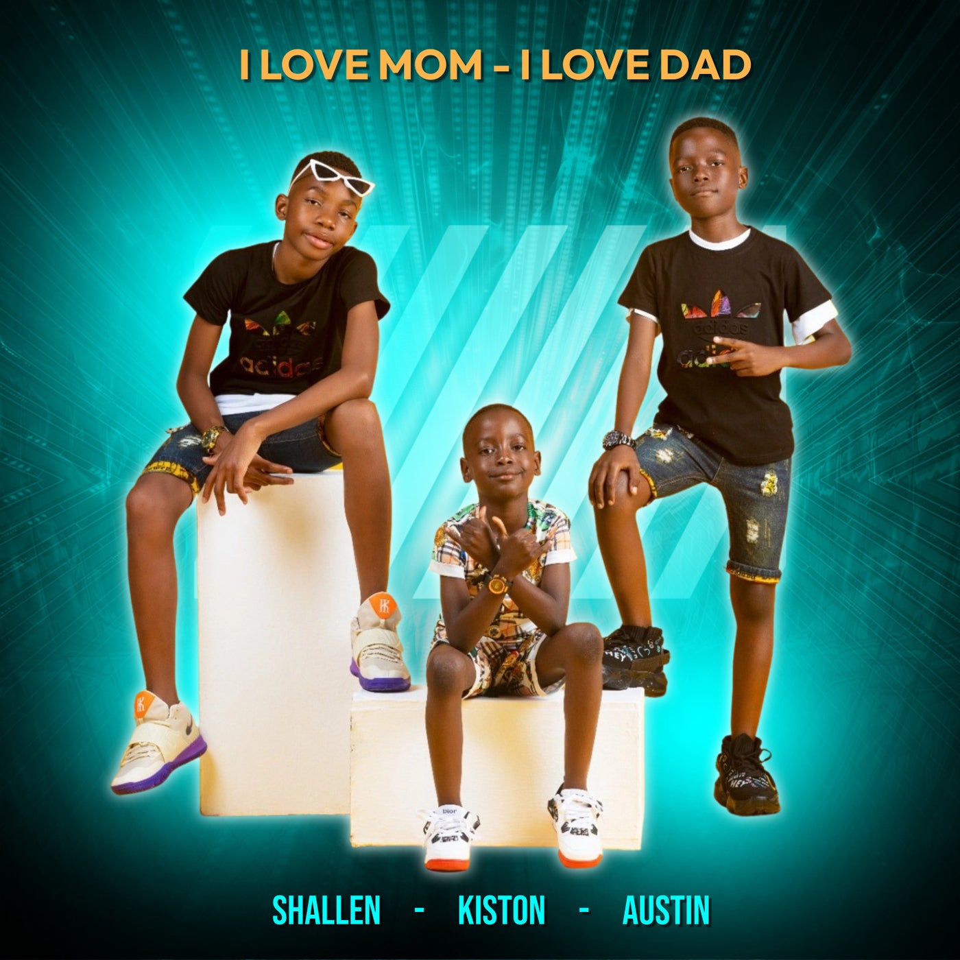 I love you dad and mom by Shallen - Kiston - Austin on Beatsource