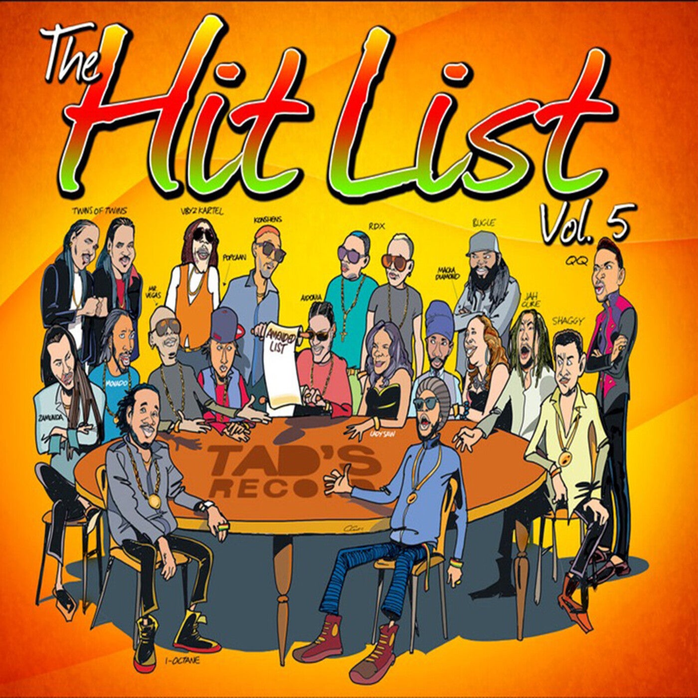 The Hit List, Vol. 5 by Qq, Venomus, RDX, Konshens, Aidonia, Twins Of ...