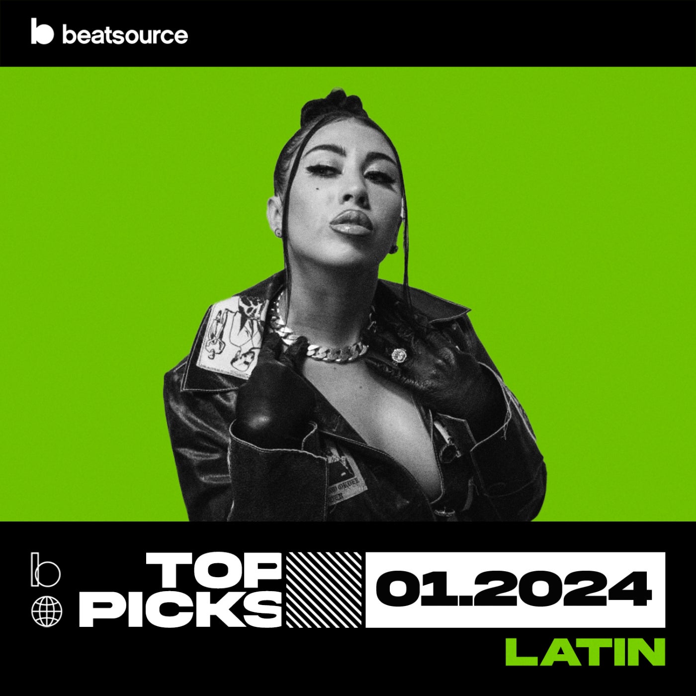 Latin Top Picks January 2024 Playlist for DJs on Beatsource