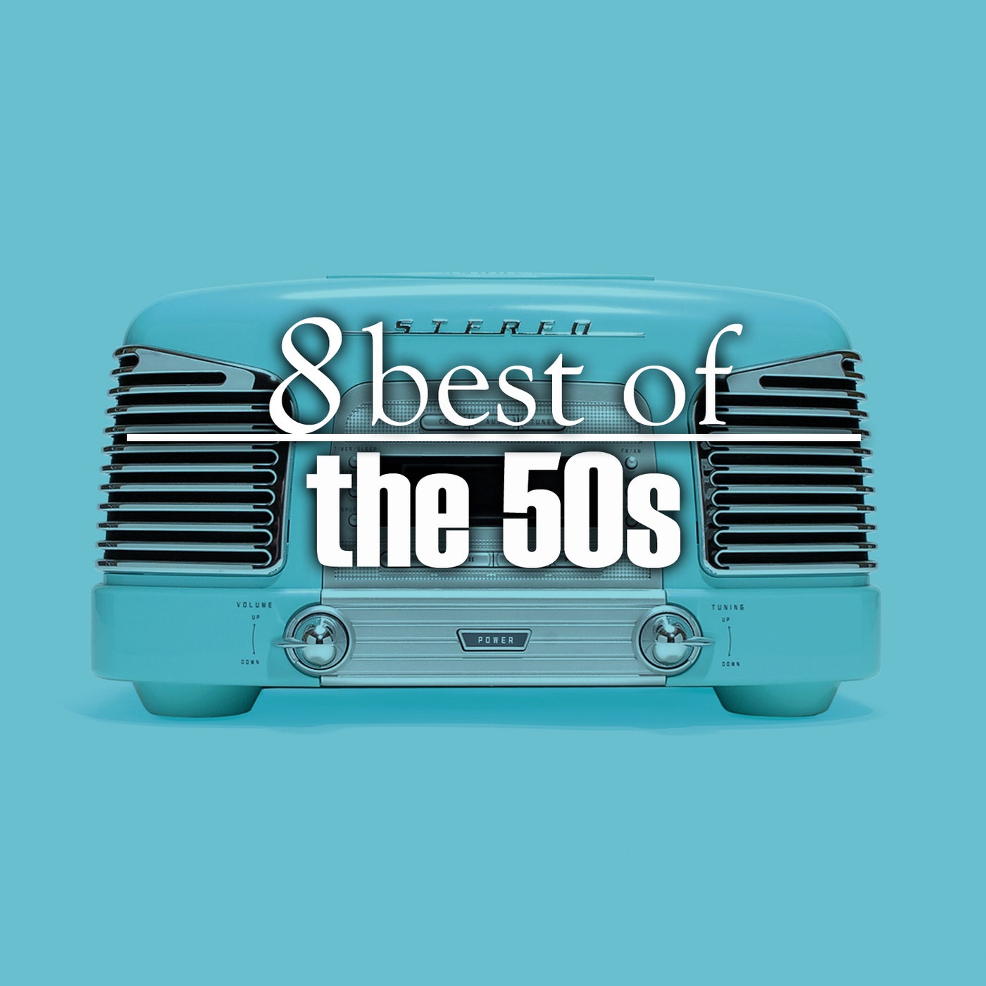 8 Best Hits of the 50's by The Everly Brothers, Gene Vincent, Jerry Lee Lewis, Bill Haley & the ...