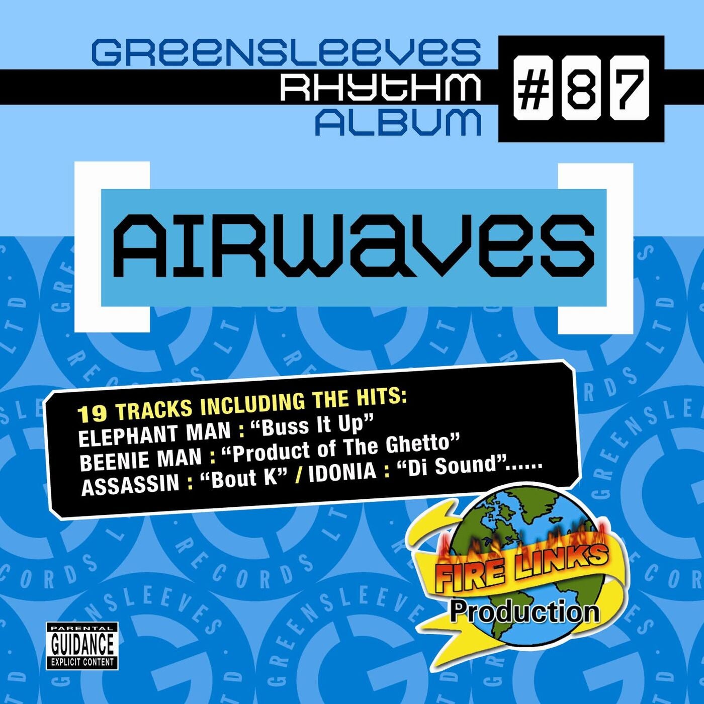 Greensleeves Rhythm Album #87: Airwaves by Beenie Man, Idonia, Busy Signal, Assassin, Zumjay ...