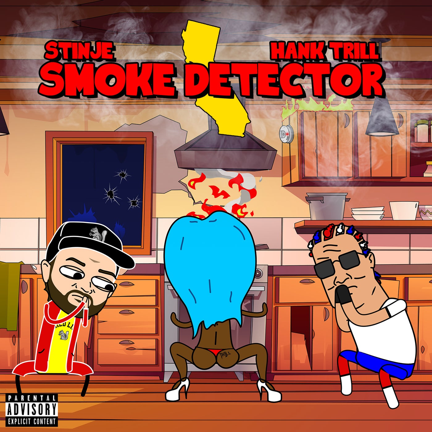 Smoke Detector (feat. Hank Trill) by Stinje and Hank Trill on Beatsource