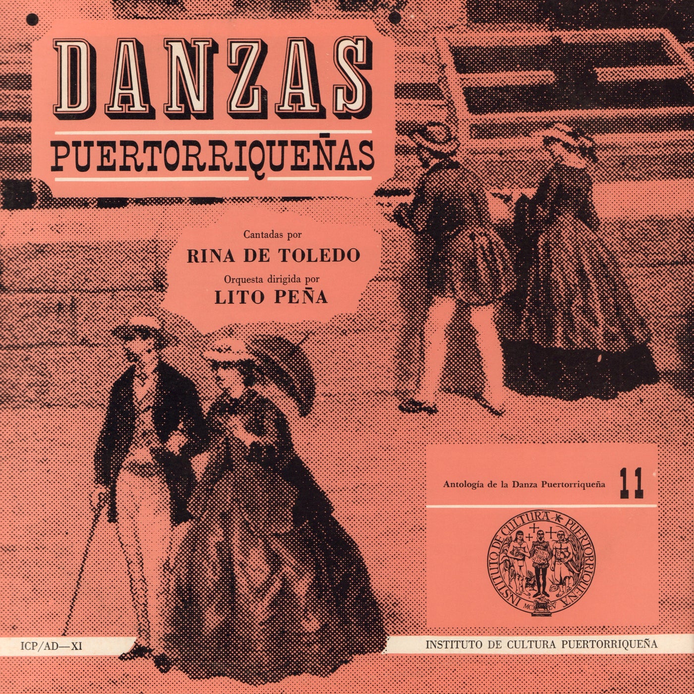 Danzas Puertorriqueñas, Vol. 11 by Rina de Toledo, Lito Peña and ...