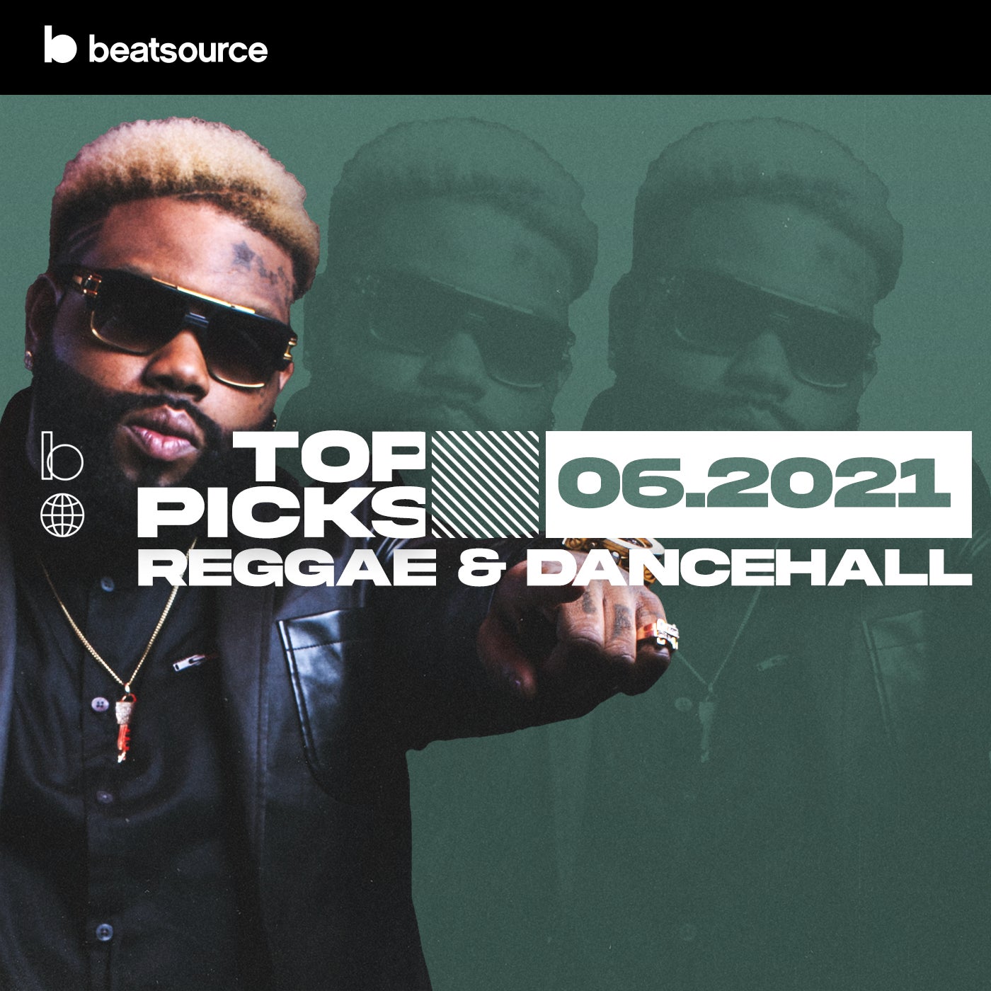 Reggae & Dancehall Top Picks June 2021, a playlist for DJs.