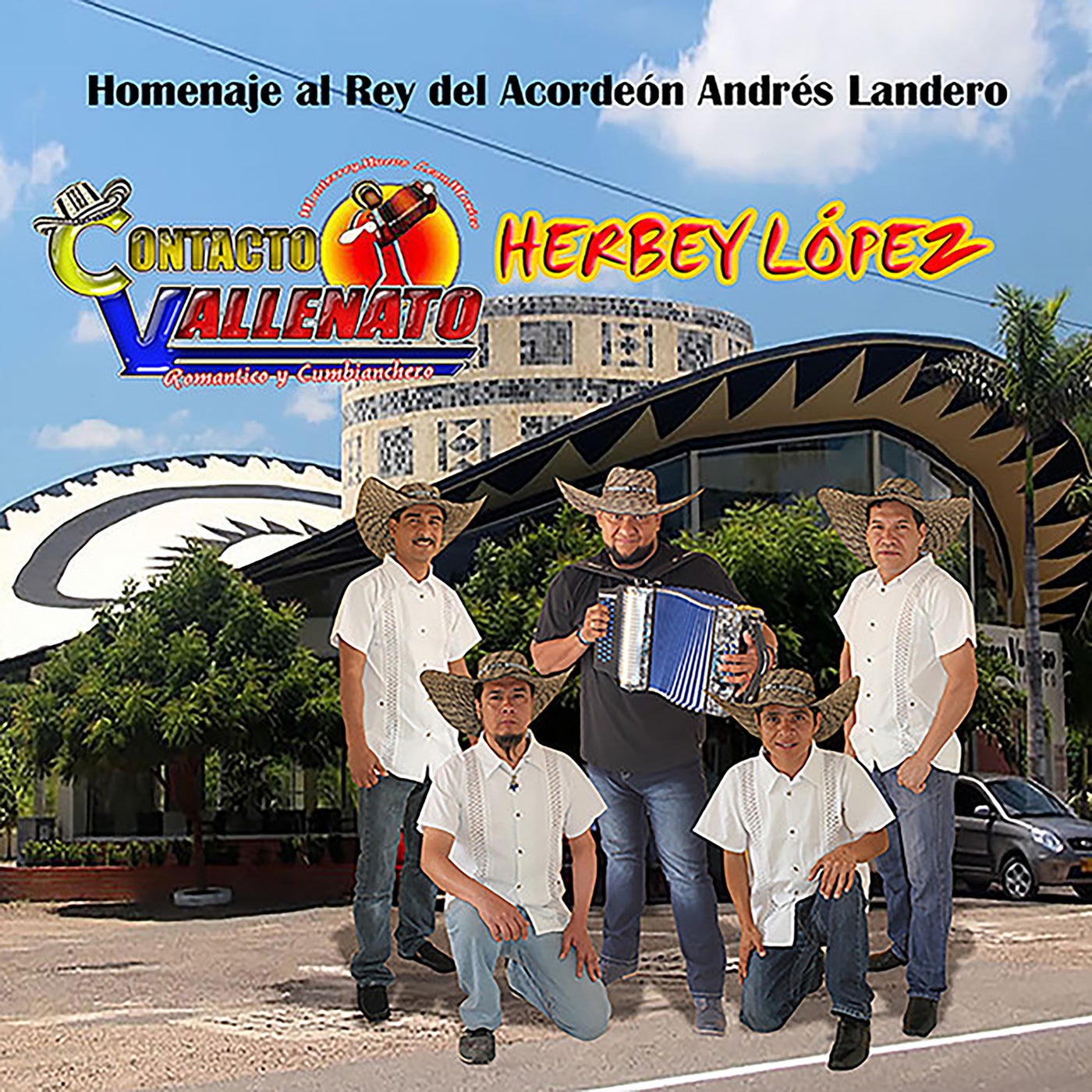 Homenaje al Rey del Acordeón Á ndres Landero by Herbey López and ...