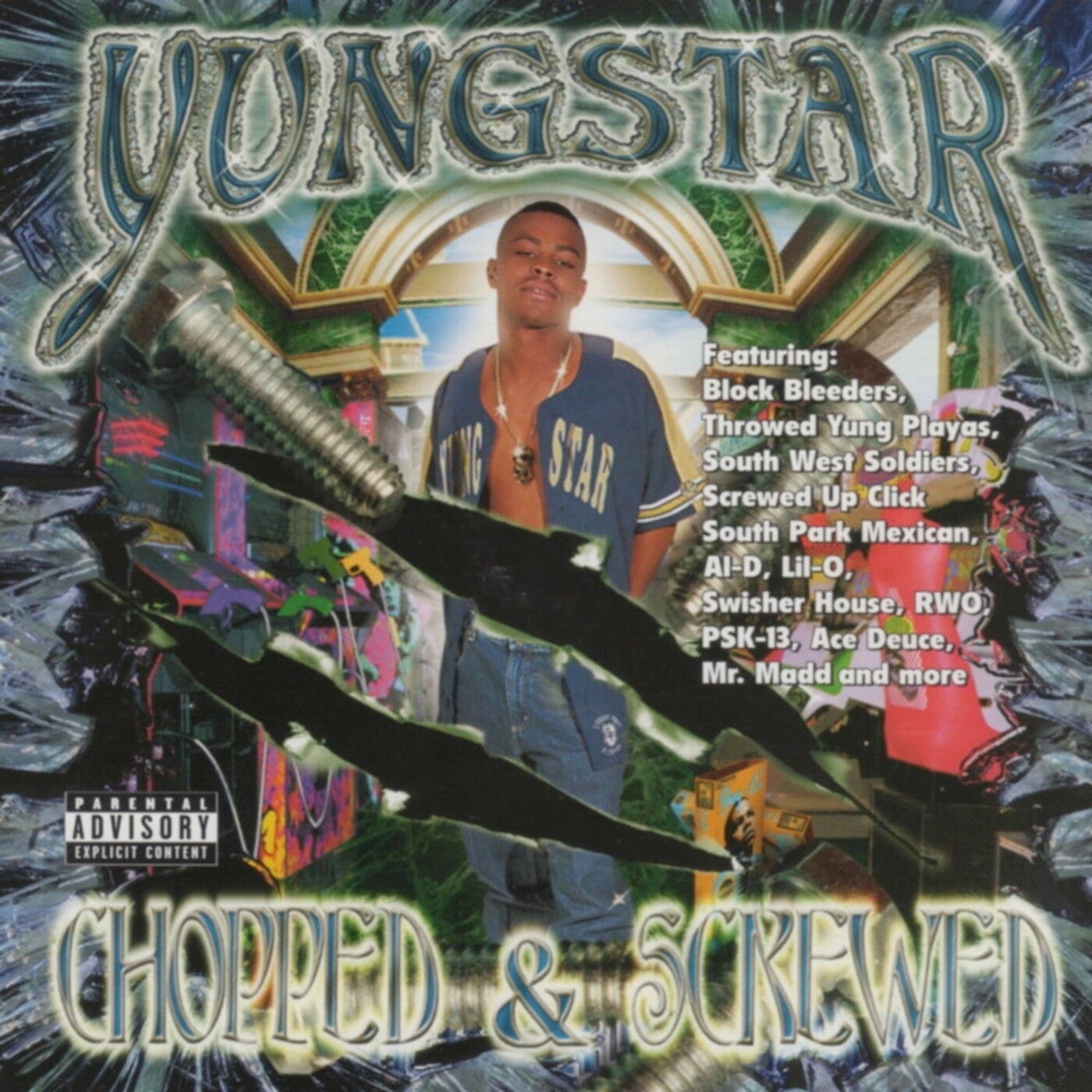 Throwed Yung Playa Pt. 2 (Chopped & Screwed) by Yungstar, Kool-Aid, Trey-D, Dat Boy Grace ...