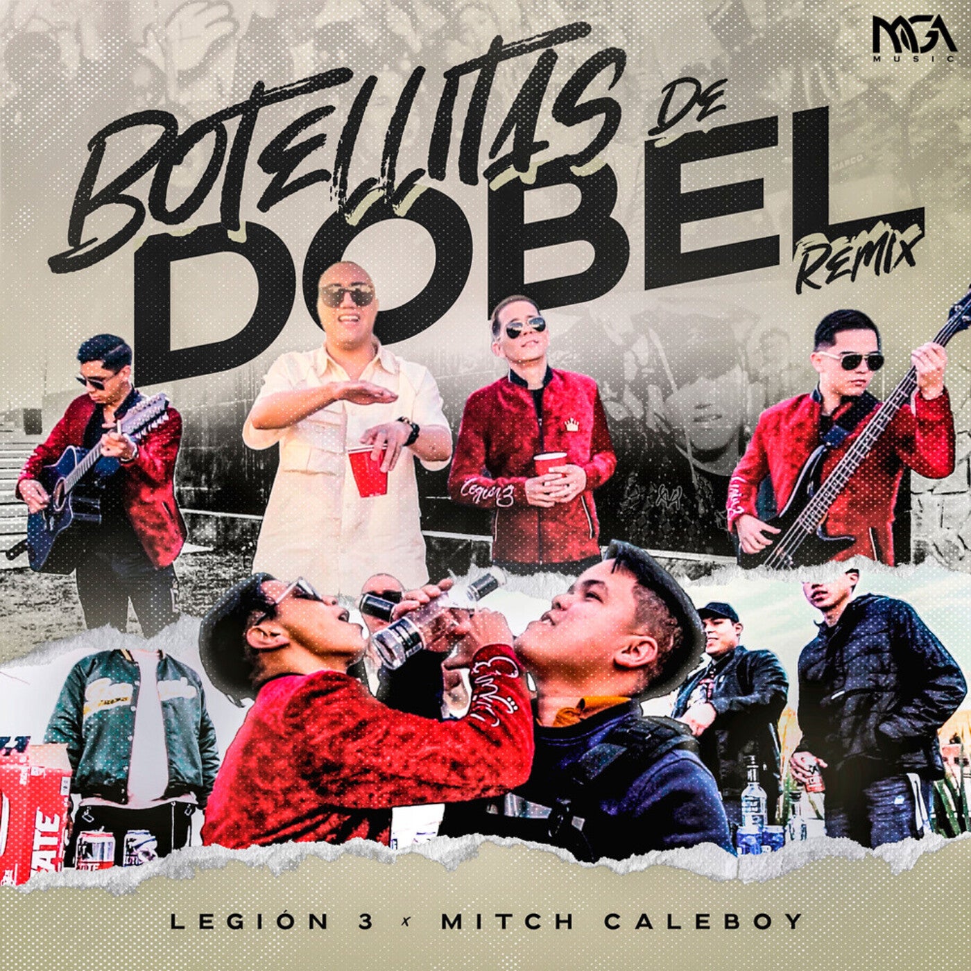Botellitas De Dobel by Legión 3 and Mitch Caleboy on Beatsource
