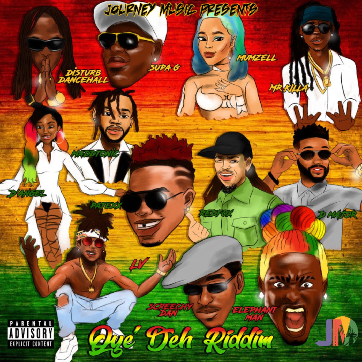 Oye Deh Riddim by D Major, D'Angel, Dysturbdancehall, Elephant Man ...