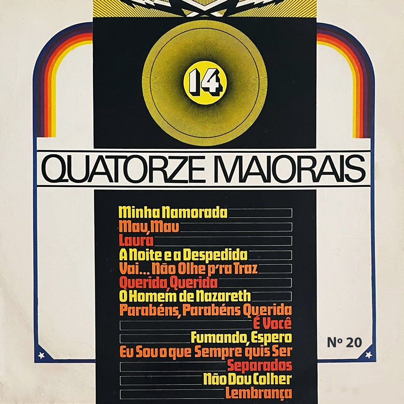 14 Quatorze Maiorais, Nº 20 by Wanderley Cardoso, Moacyr Franco, Luiz ...