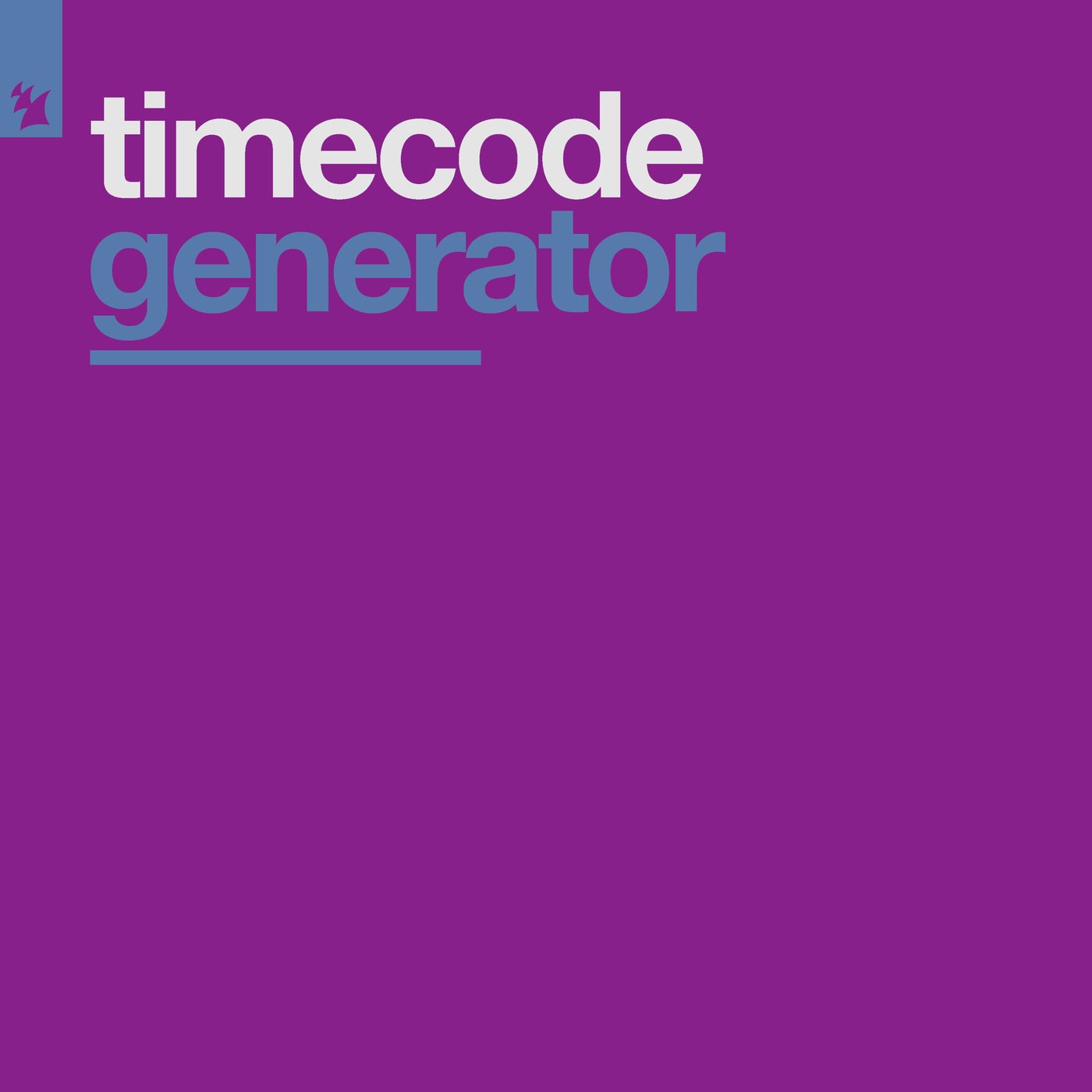 Generator by Timecode on Beatsource