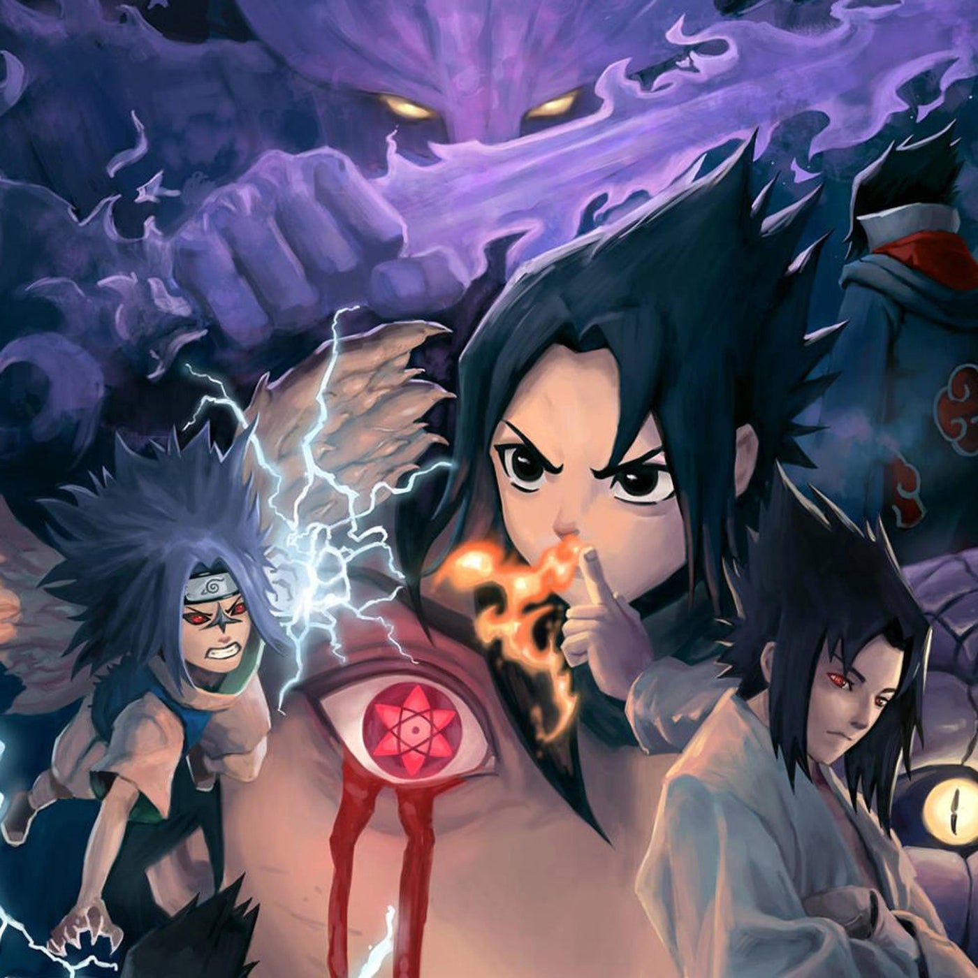 Chidori (Sasuke Uchiha) by GameboyJones and VideoGameRapBattles on ...