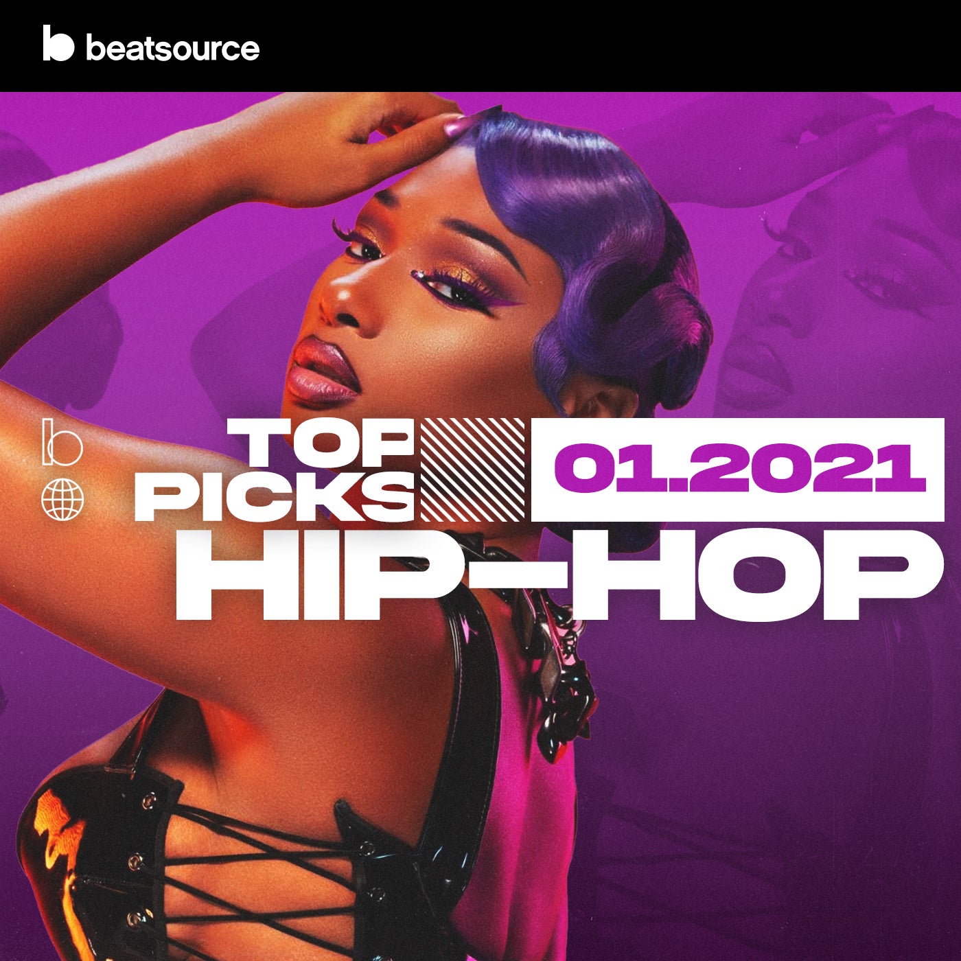 Hip-Hop Top Picks January 2021, a playlist for DJs.
