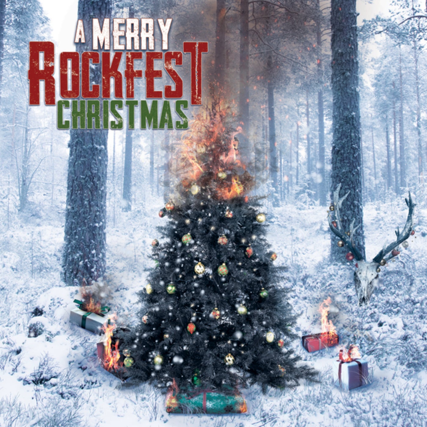 A Merry Rockfest Christmas by Seventh Day Slumber, The GFM Band ...