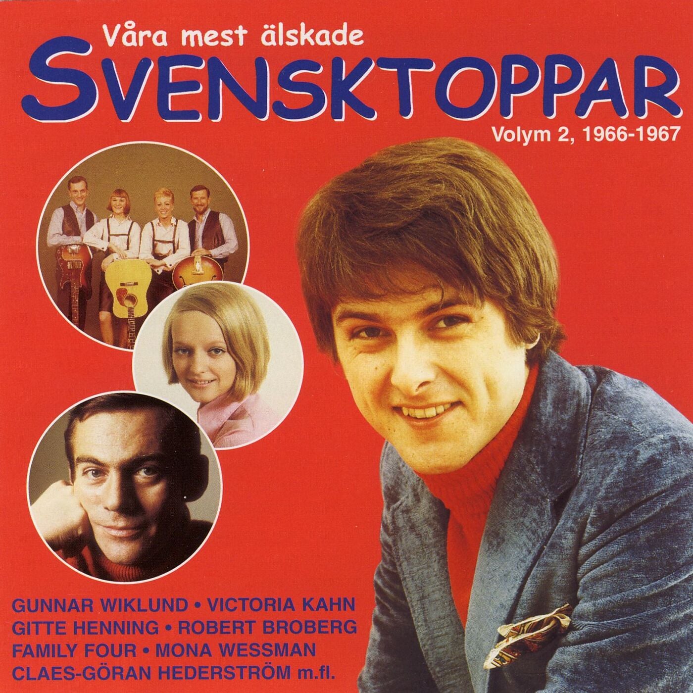 Våra Mest Älskade Svensktoppar Volym 2, 1966-1967 by Gunnar Wiklund ...