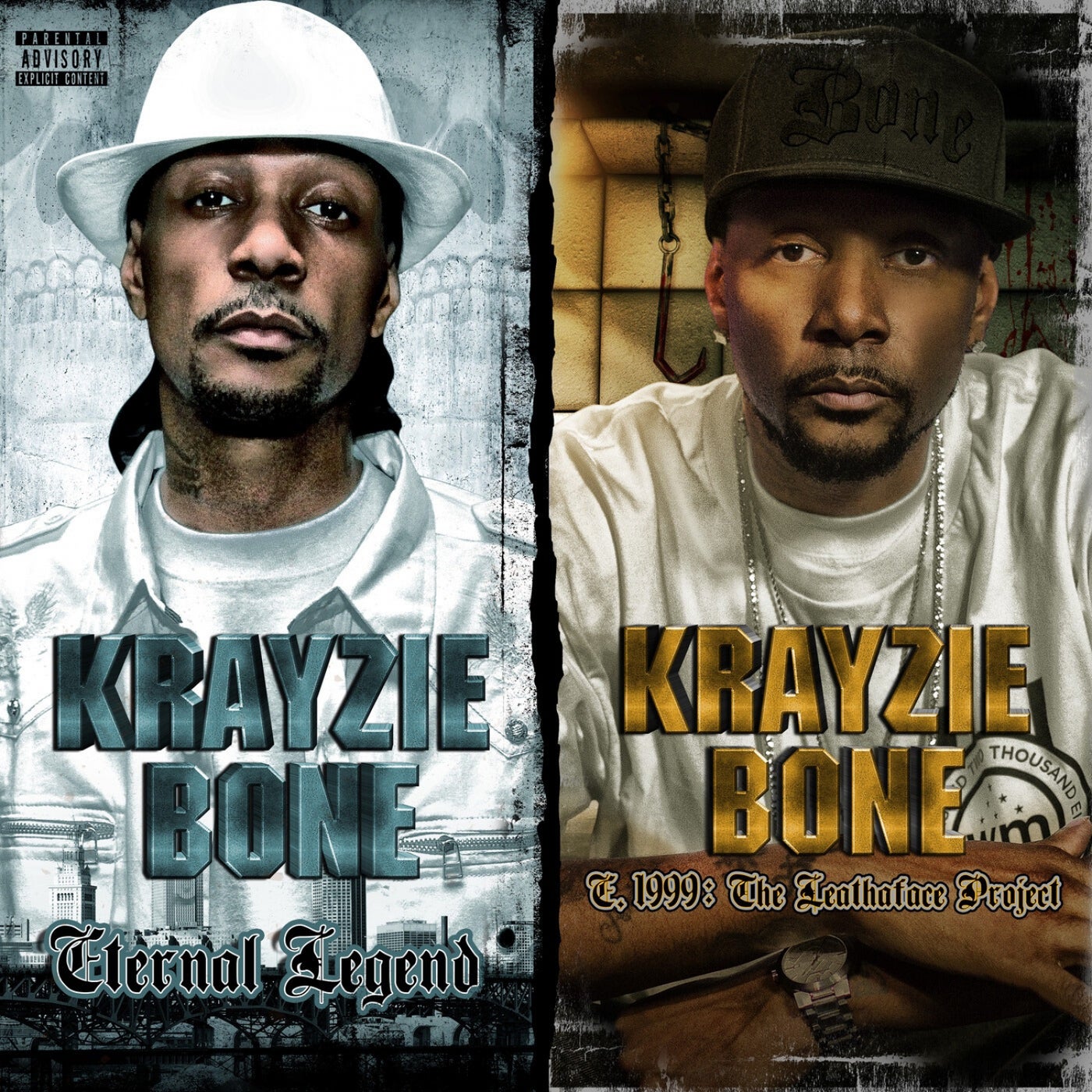 Eternal Legend & E. 1999: The LeathaFace Project (Deluxe Edition) by Krayzie Bone and Bone Thugs ...