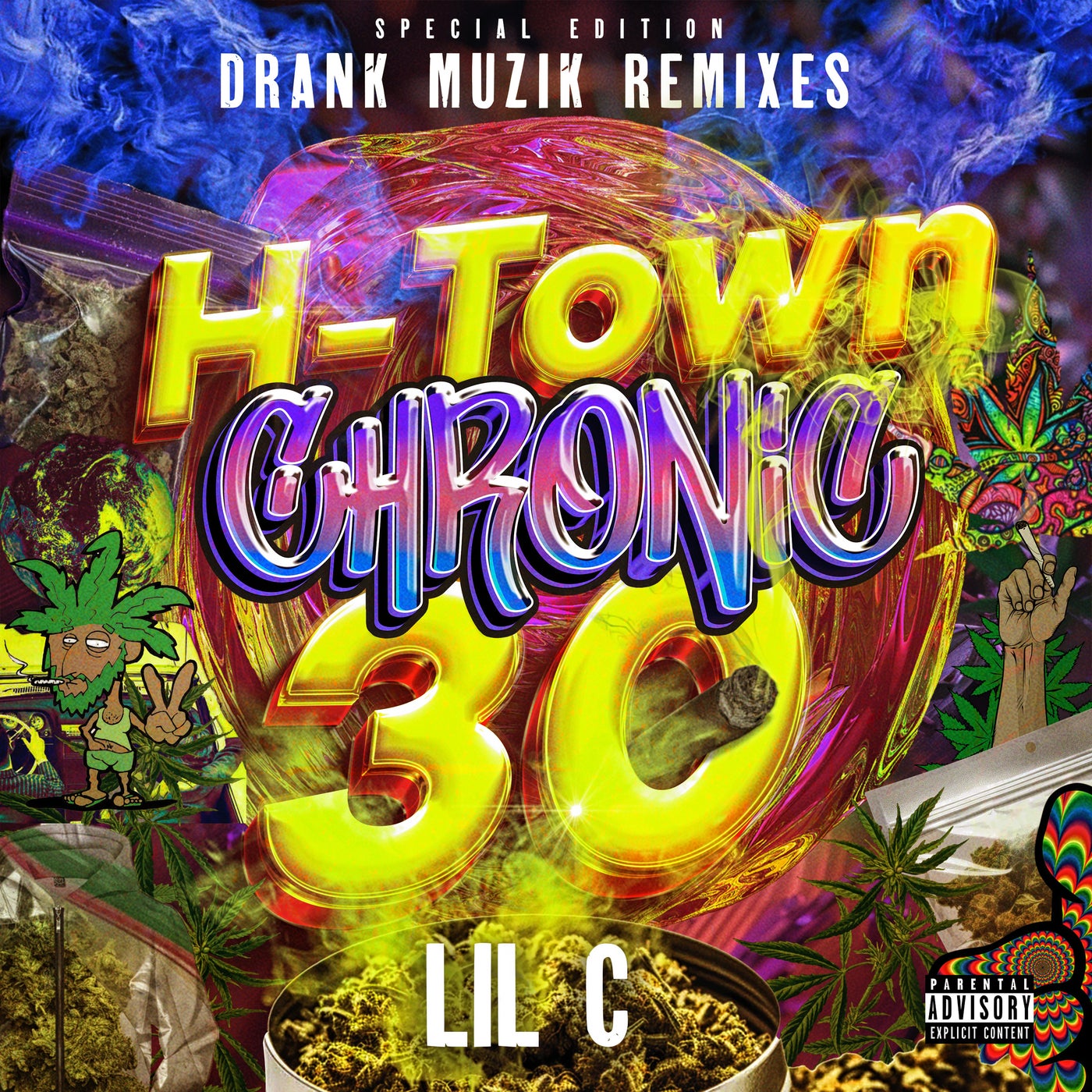 H-Town Chronic 30 (Drank Muzik Extended Remix) by Killa Kyleon, Lil C ...