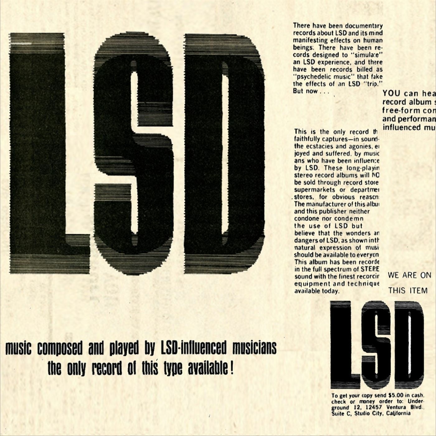LSD Underground 12 by LSD Underground 12 on Beatsource