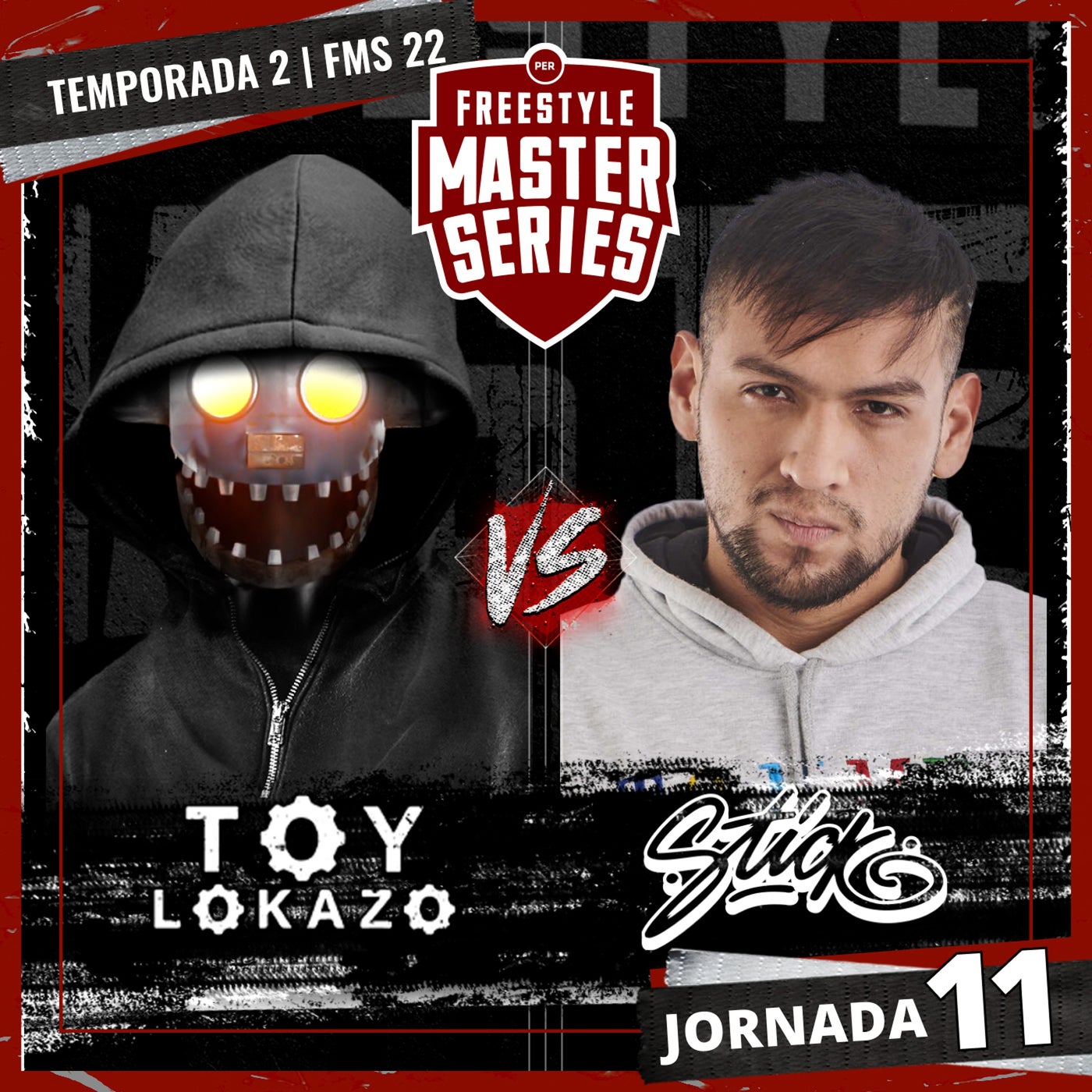 Jaze (Toy Lokazo) Vs Stick - FMS PERU T2 2021-2022 Jornada 11 (Live) by Stick, Black One, Urban ...