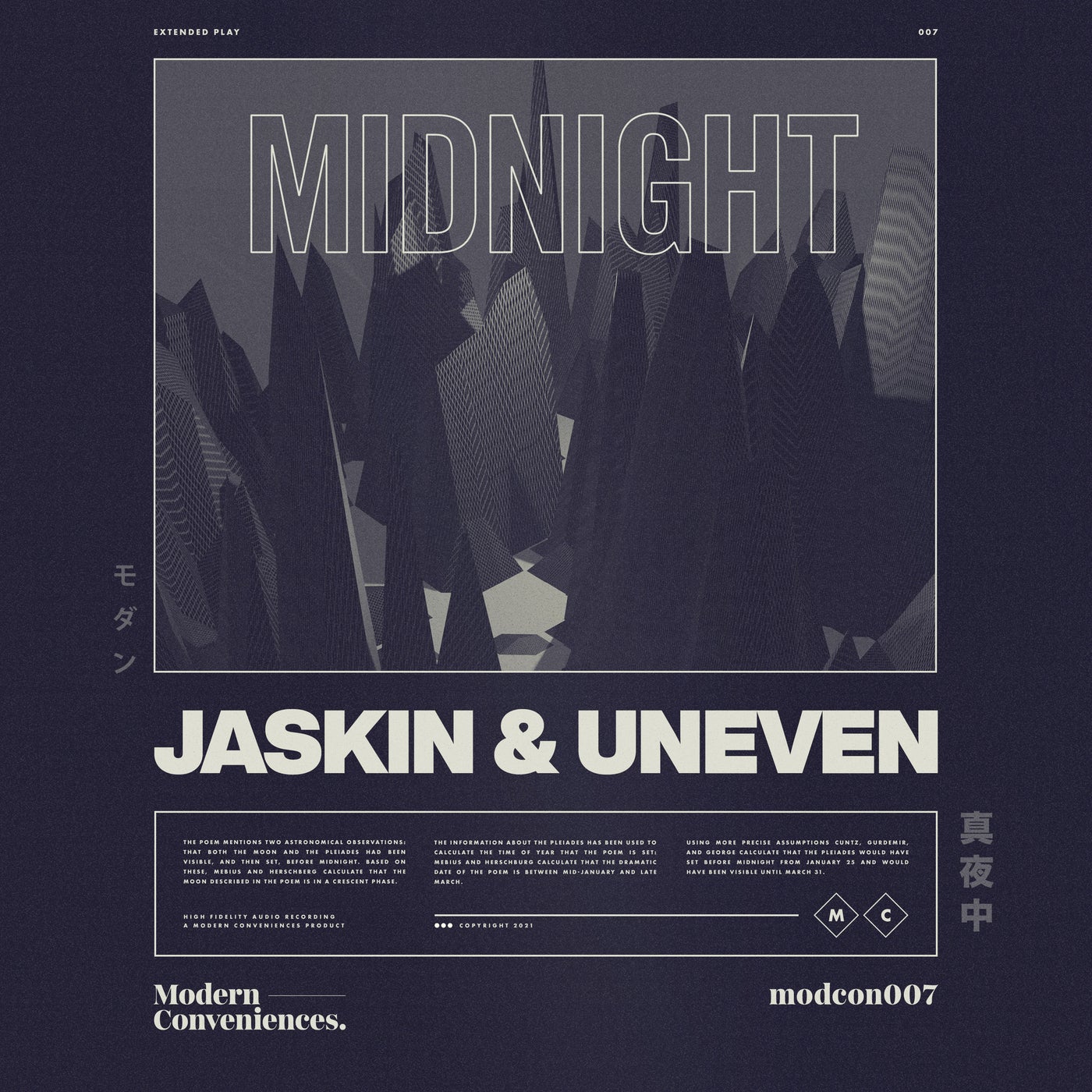 Midnight by Uneven, Jaskin, The Corpus and Gytė on Beatsource
