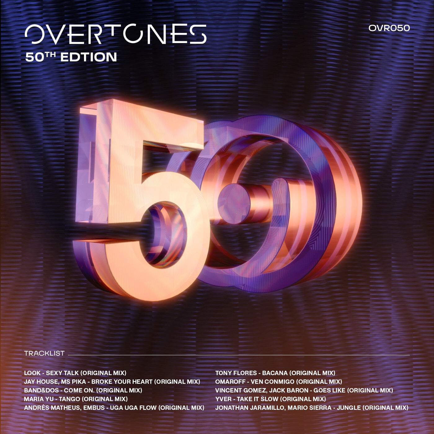 Overtones 50th EDTION Aniversario by Look, Jay House, Ms Pika, Band&dos ...
