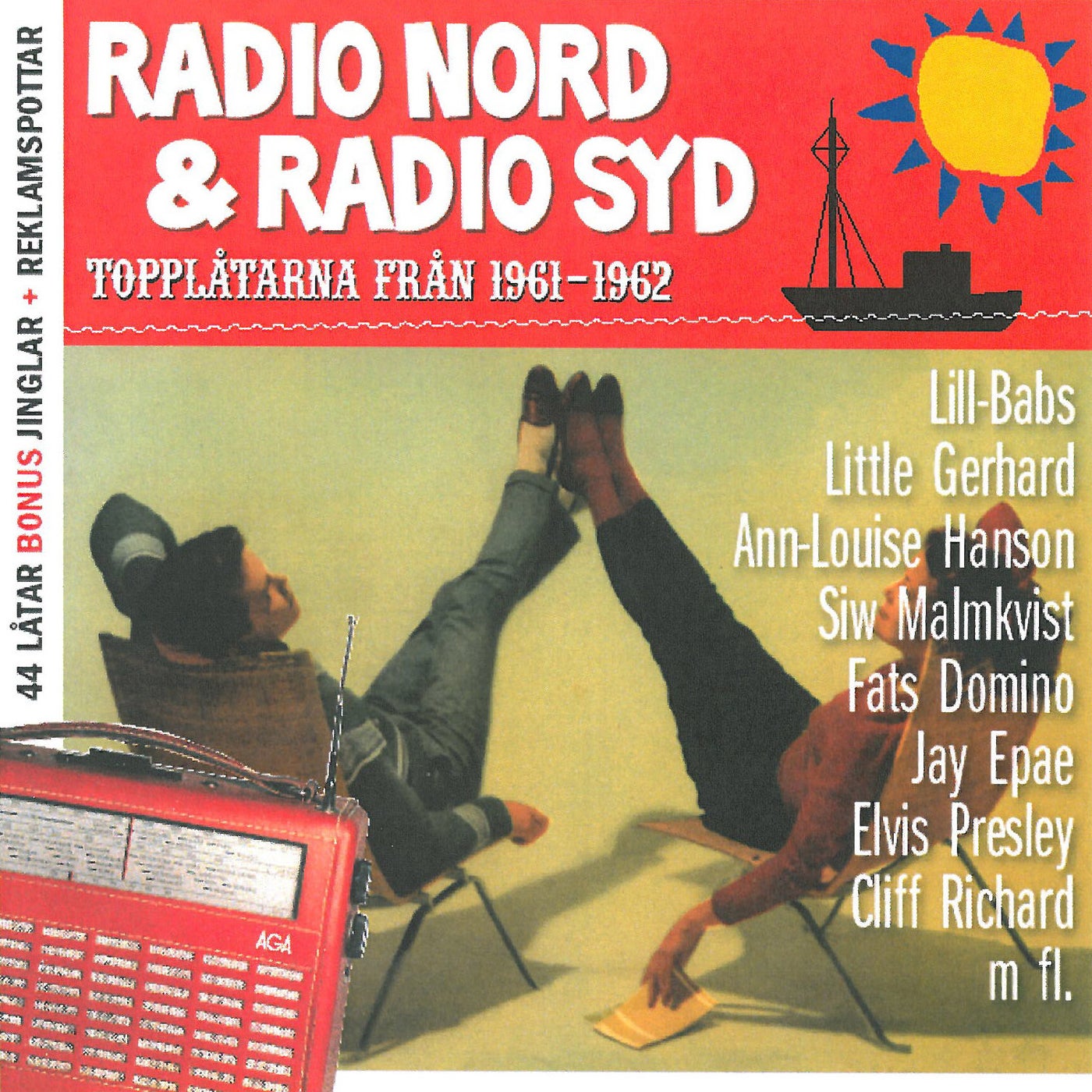 Radio Nord & Radio Syd Topplåtarna från 1961-1962 by Jay Epae, Lolita ...