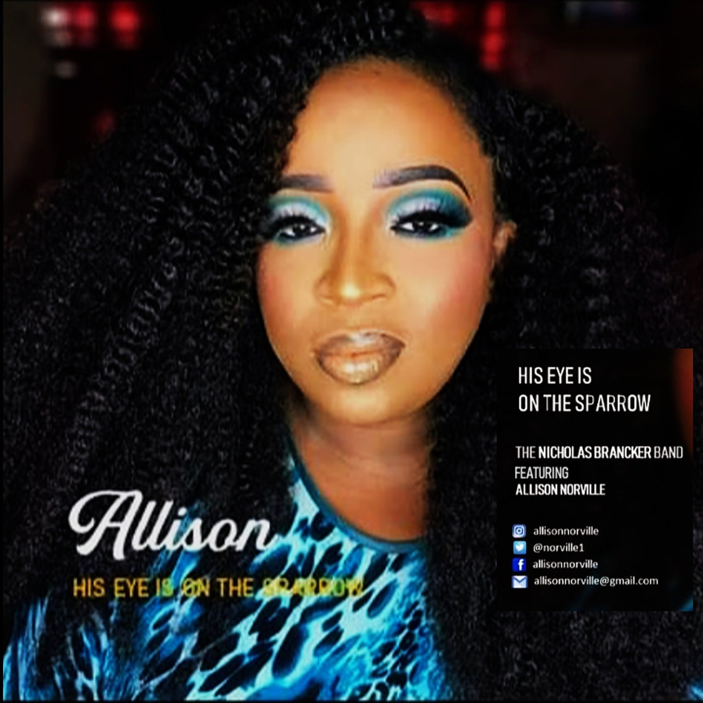 His Eyes Is On The Sparrow (feat. Allison Norville) by Allison Norville ...
