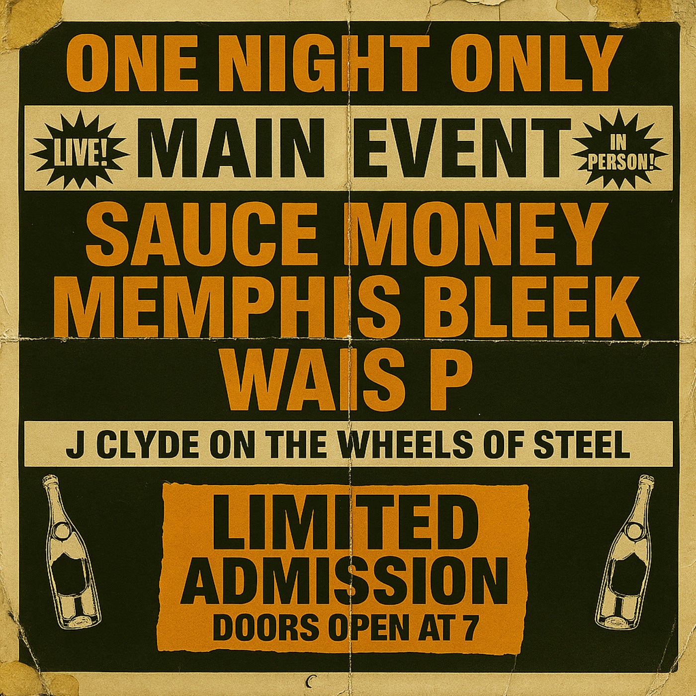 Main Event by Memphis Bleek, Sauce Money and Wais P on Beatsource
