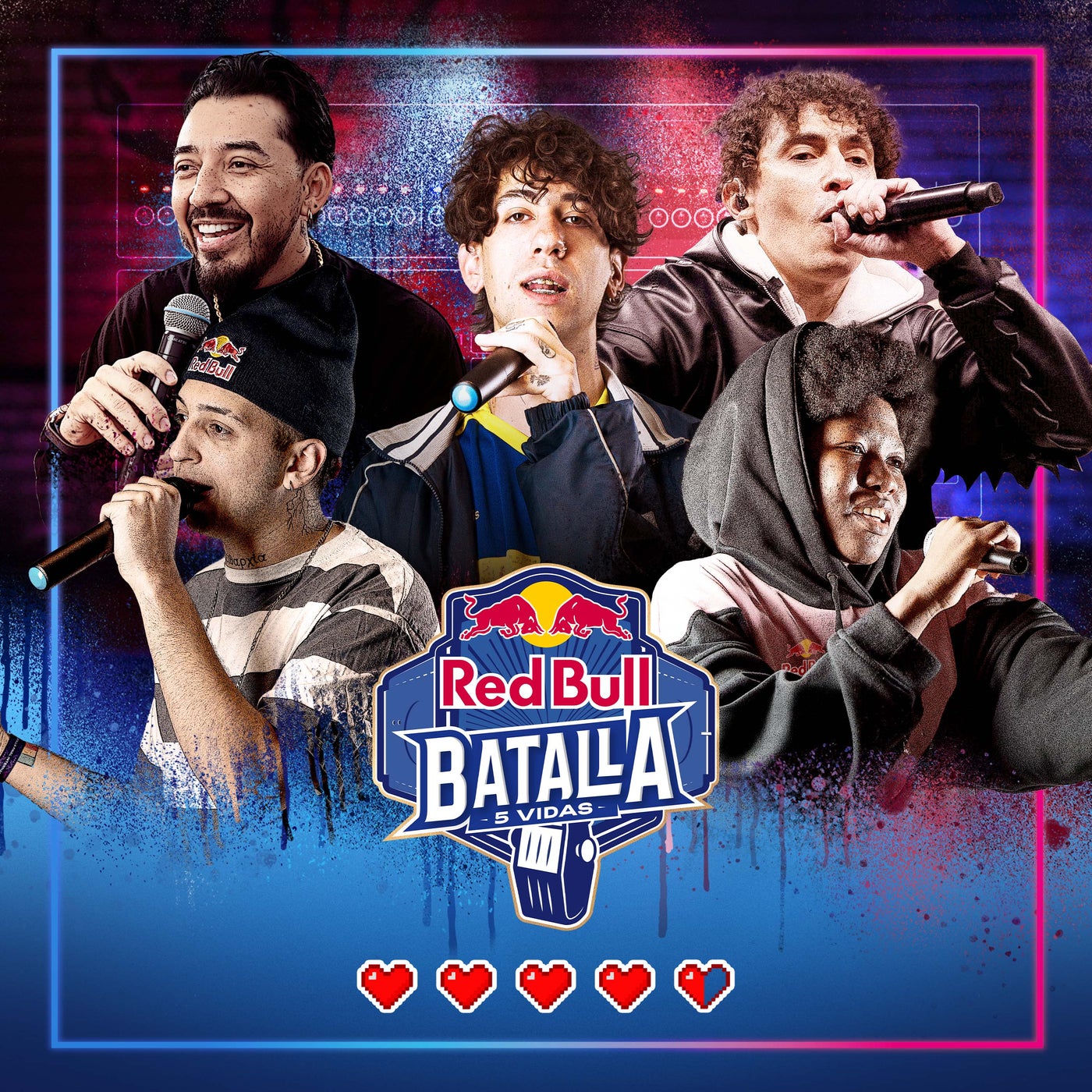 Red Bull Batalla 5 Vidas Colombia 2025 (Live) by Mcklopedia, Loki, Red ...