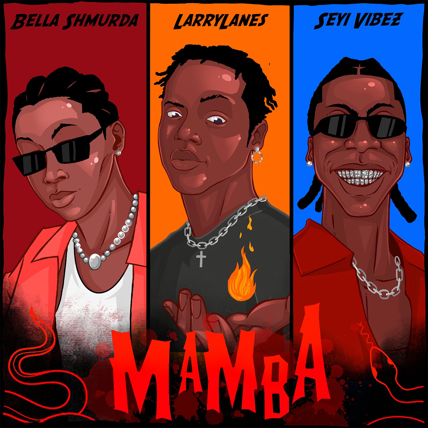 Mamba (With Bella Shmurda & Seyi Vibez) by Bella Shmurda, Seyi Vibez ...